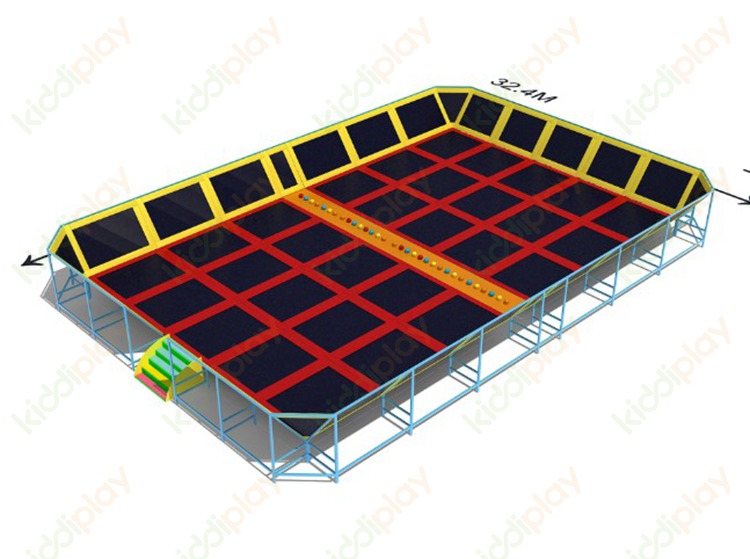 New Design European Standard Sport Air Insanity Indoor Trampoline Park ...