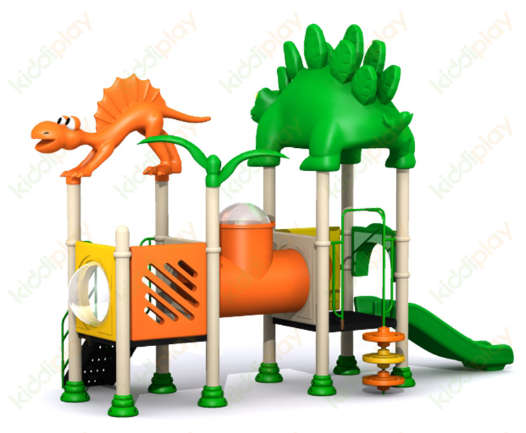 Plastic Slides Dinosaur Series Children Colorful Outdoor Playground ...